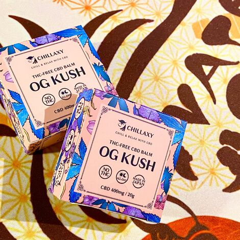 CBDバーム CHILLAXY CBD BALM OG KUSH 電子タバコ専門店VAPECREW | 電子タバコVAPEの専門店を岡崎市で営業